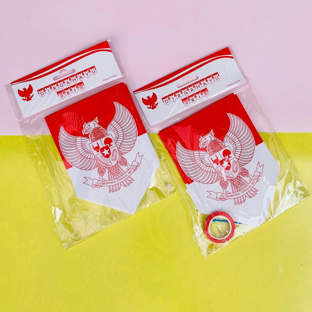 Jual Banner Merdeka Ri / Hiasan Banner Kemerdekaan / Banner Dirgahayu ...