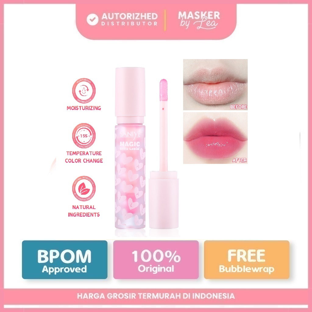Jual RADYSA TGR - SANIYE Brillo Labial Magic Lip Oil - L1272 | Shopee ...