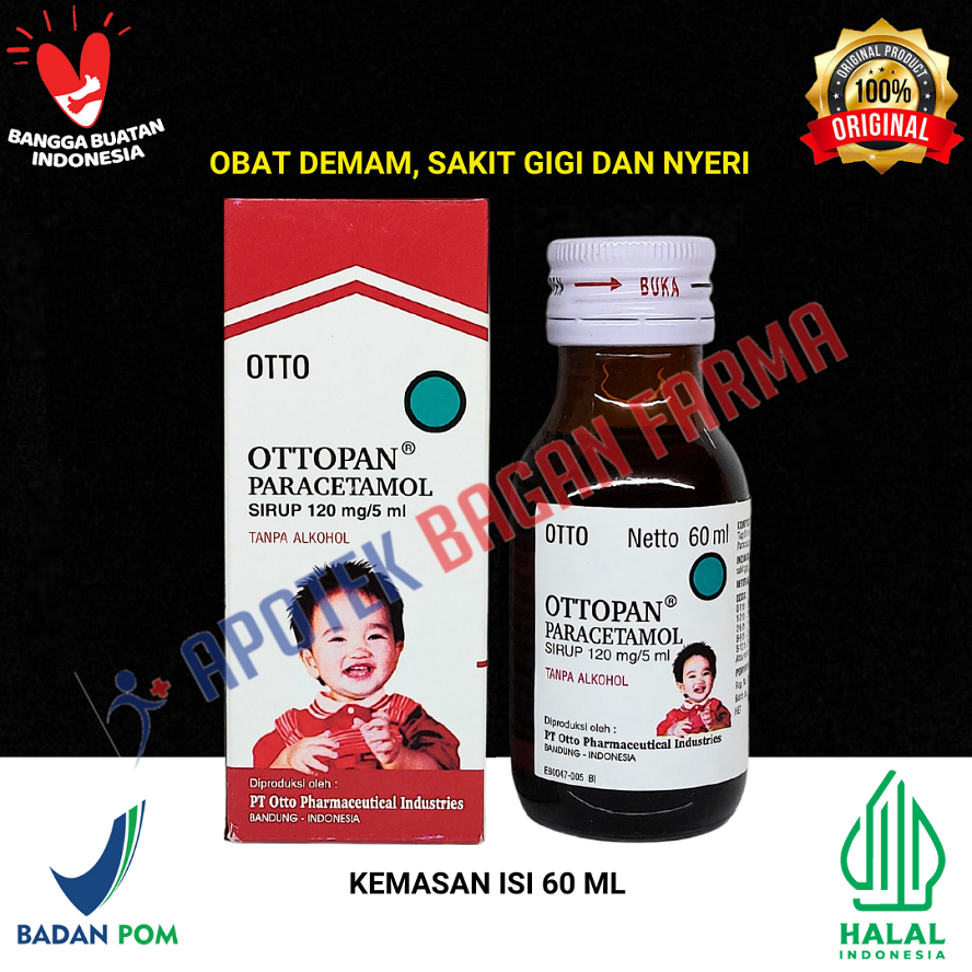 Jual OTTOPAN SIRUP 60 ML / OBAT DEMAM / SAKIT GIGI / NYERI | Shopee ...