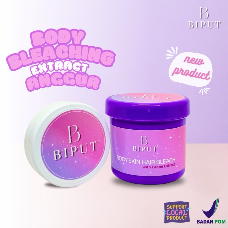 Jual BIPUT Bleaching badan anggur bpom | Shopee Indonesia