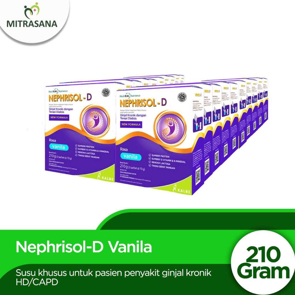 Jual Bundle 24 Box Nephrisol D - Nutrisi Tinggi Protein Pasien Gagal ...