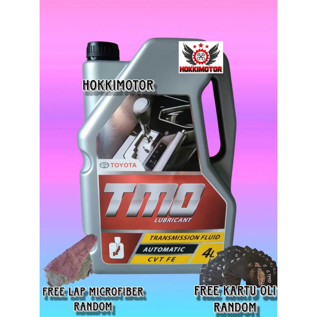 Jual OLI TOYOTA TMO TRANSMISI FLUID AUTOMATIC CVT FE 4 LITER ORIGINAL ...