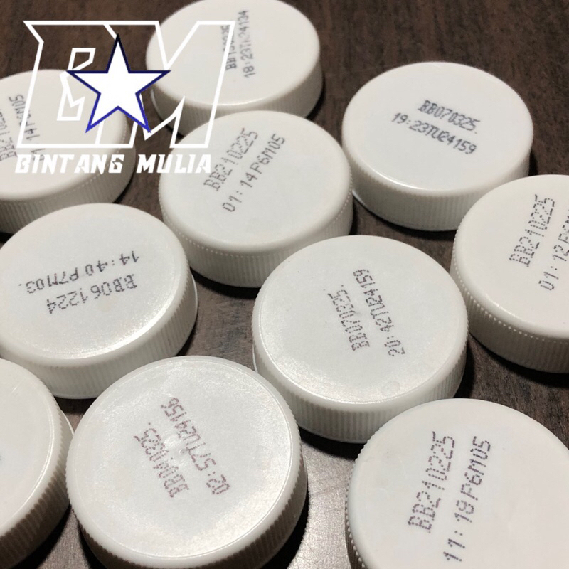 Jual tutup botol plastik bekas iso plus warna putih besar bahan ...