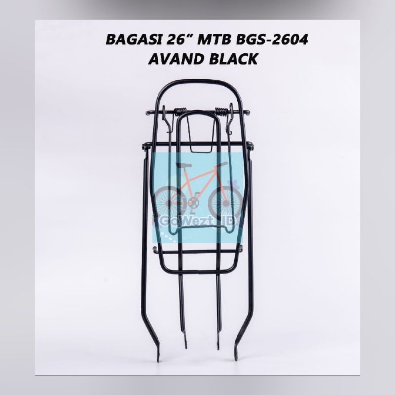 Jual Bagasi Boncengan Jok Belakang Besi Sepeda Ukuran 26 AVAND Besi ...