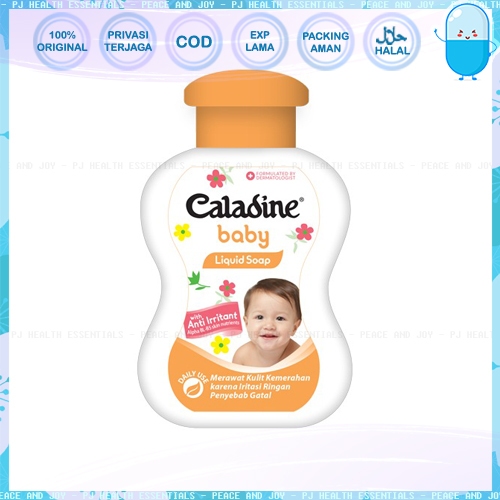 Jual CALADINE BABY LIQUID SOAP 200 ML SABUN CAIR MENGATASI KULIT ...