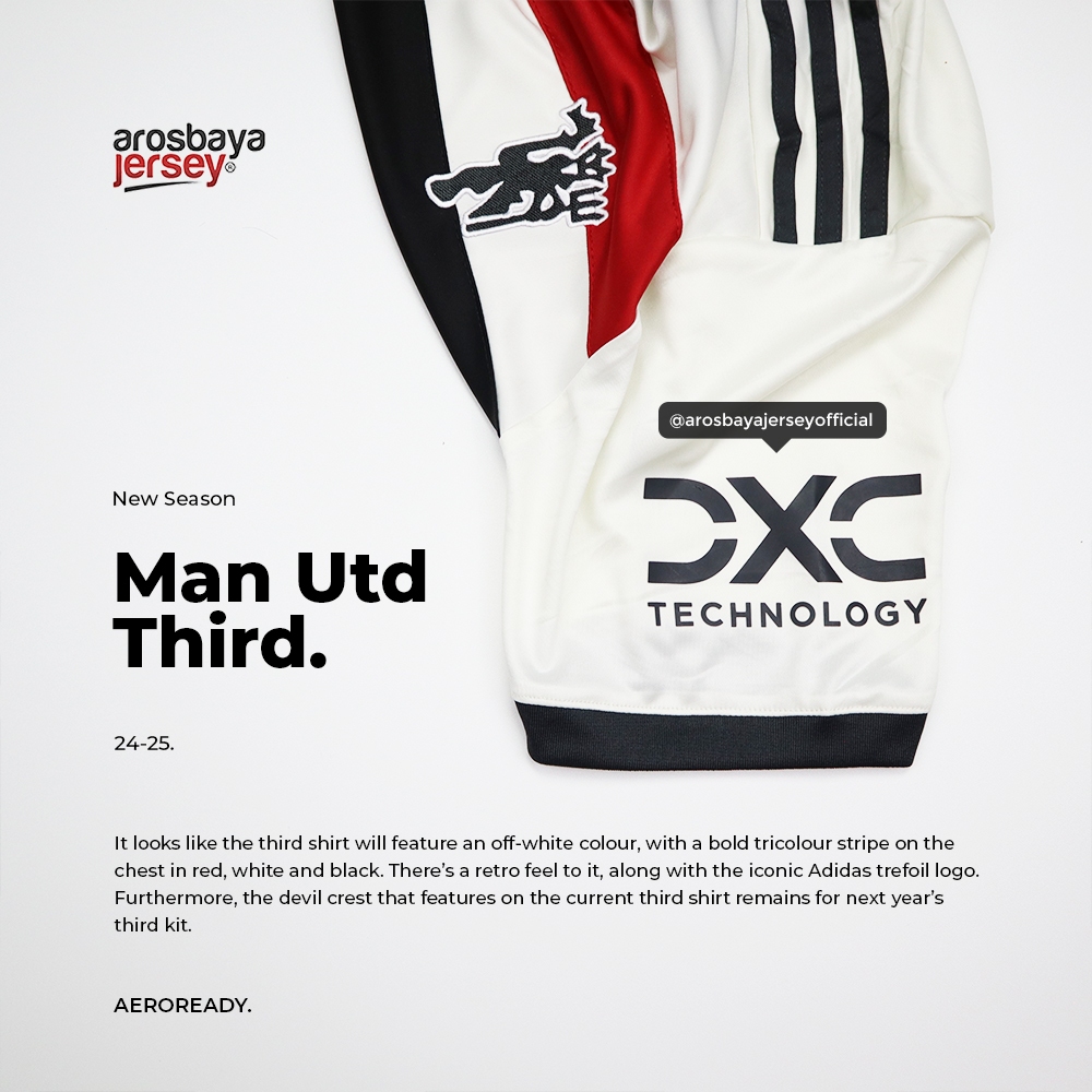 Jual Jersey MU Terbaru 2024/2025 | Supporter Version | Shopee Indonesia
