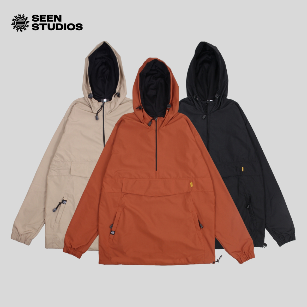 Jual NOISE PROJECT - Jaket Parasut Cougle Polos Pria Wanita Waterproof ...