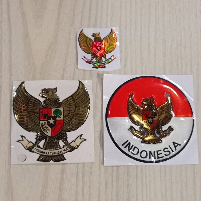 Jual sticker emblem timbul Garuda Indonesia | Shopee Indonesia