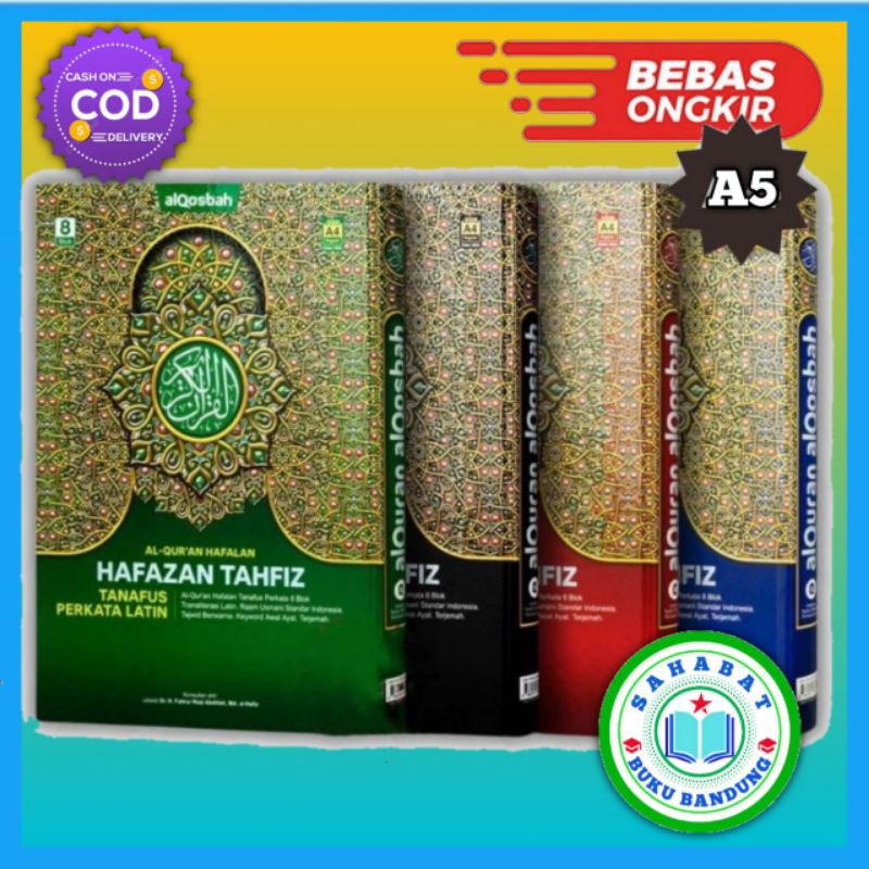 Jual HAFAZAN TANAFUS - Alquran Hafalan Perkata Latin - Ukuran A5 ...