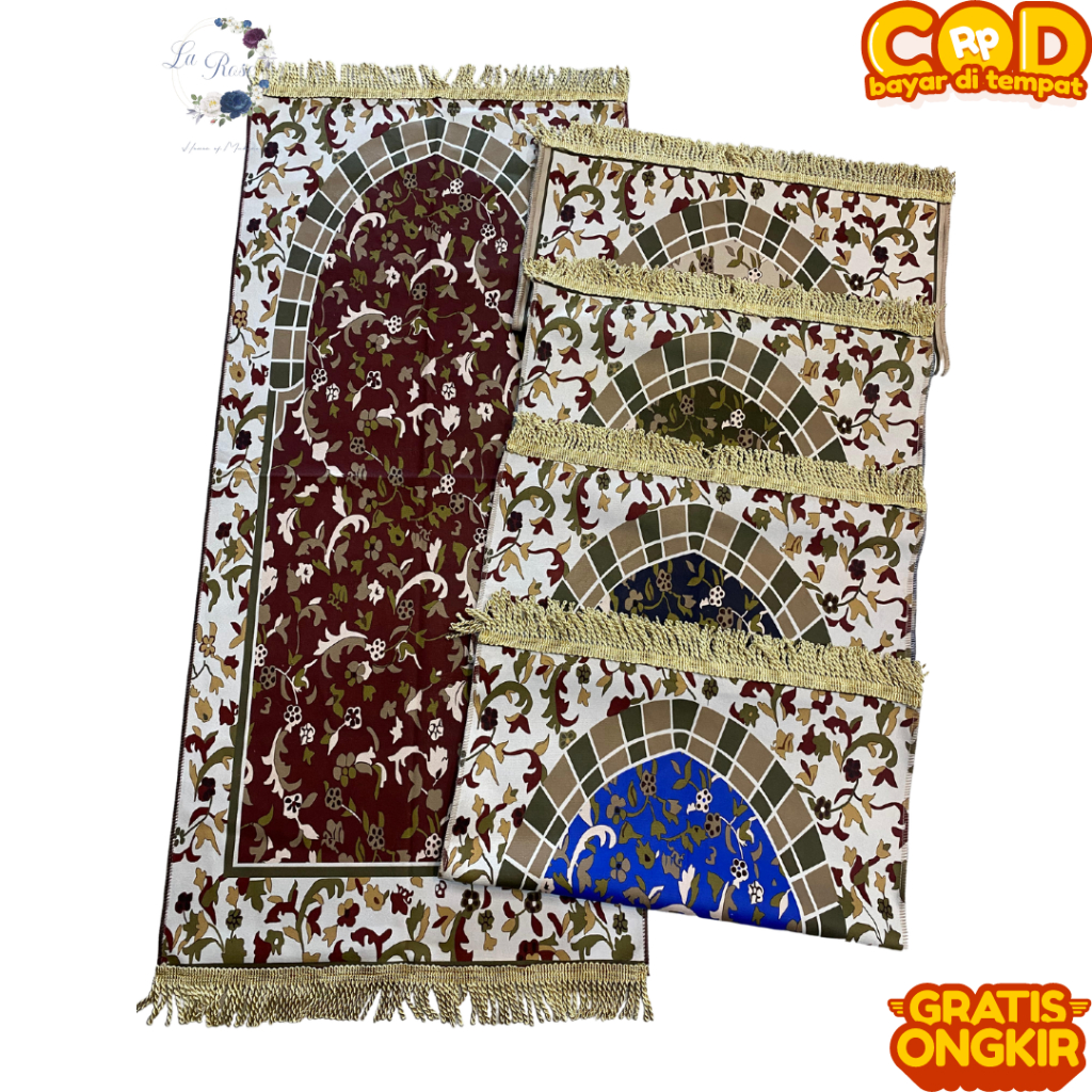 Jual Sajadah Turkey Sajadah Suede High Quality Merk Rahman Kanebo ...