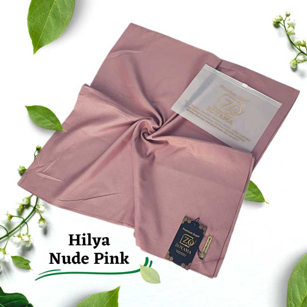 Jual ZOYAMA Hilya - Hijab Nude Pink - jilbab segiempat - kerudung voal | Shopee Indonesia