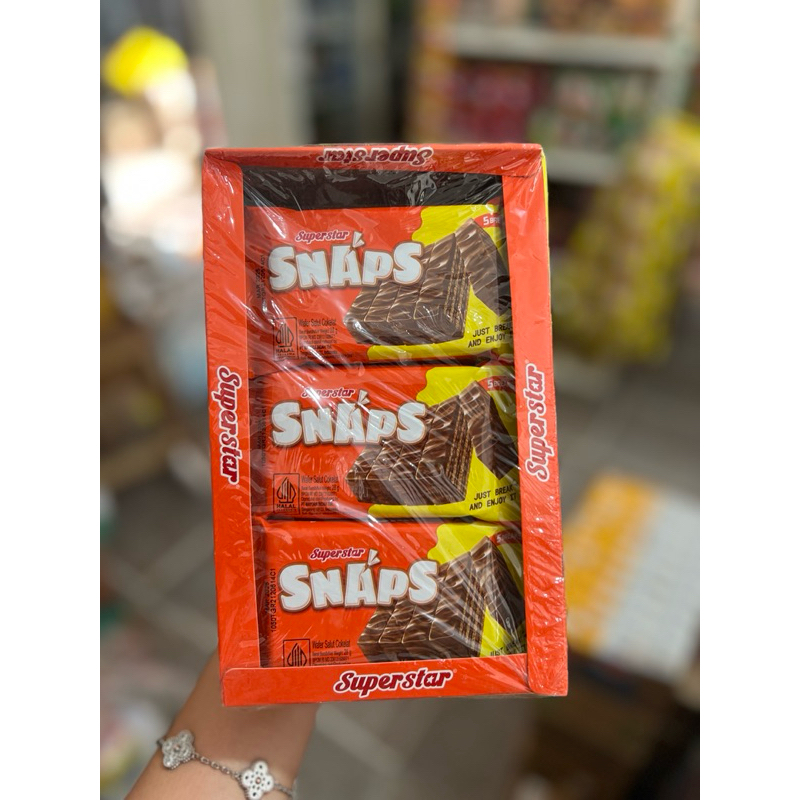 Jual SUPERSTAR SNAPS WAFER ISI 12 PCS | Shopee Indonesia