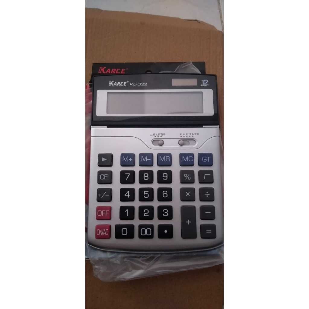 Jual Kalkulator karce KC-D22 12 digit original | Shopee Indonesia