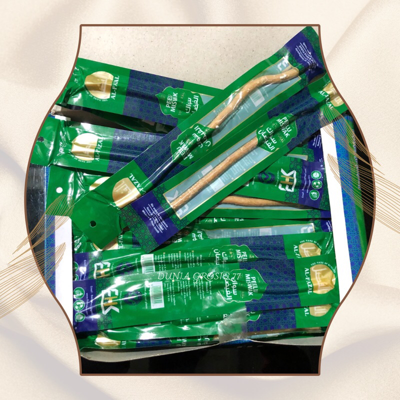Jual Dunia Grosir 77 Siwak Miswak Al fazzal Pakistan / Siwak penghilang ...