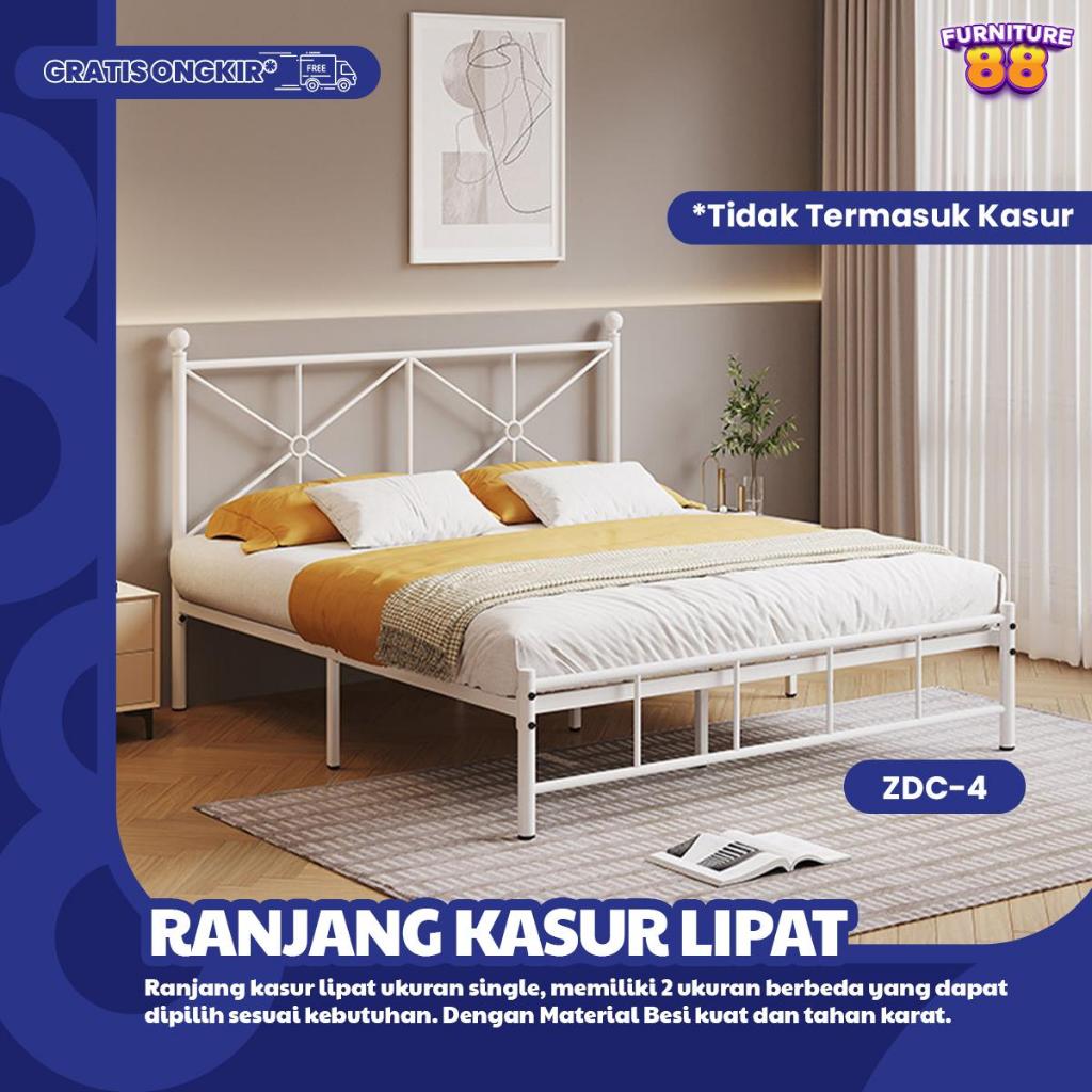 Jual Furniture88 Ranjang Kasur Besi Berkualitas Tinggi Untuk Tidur Lebih Nyenyak ZDC-4 ukuran ...
