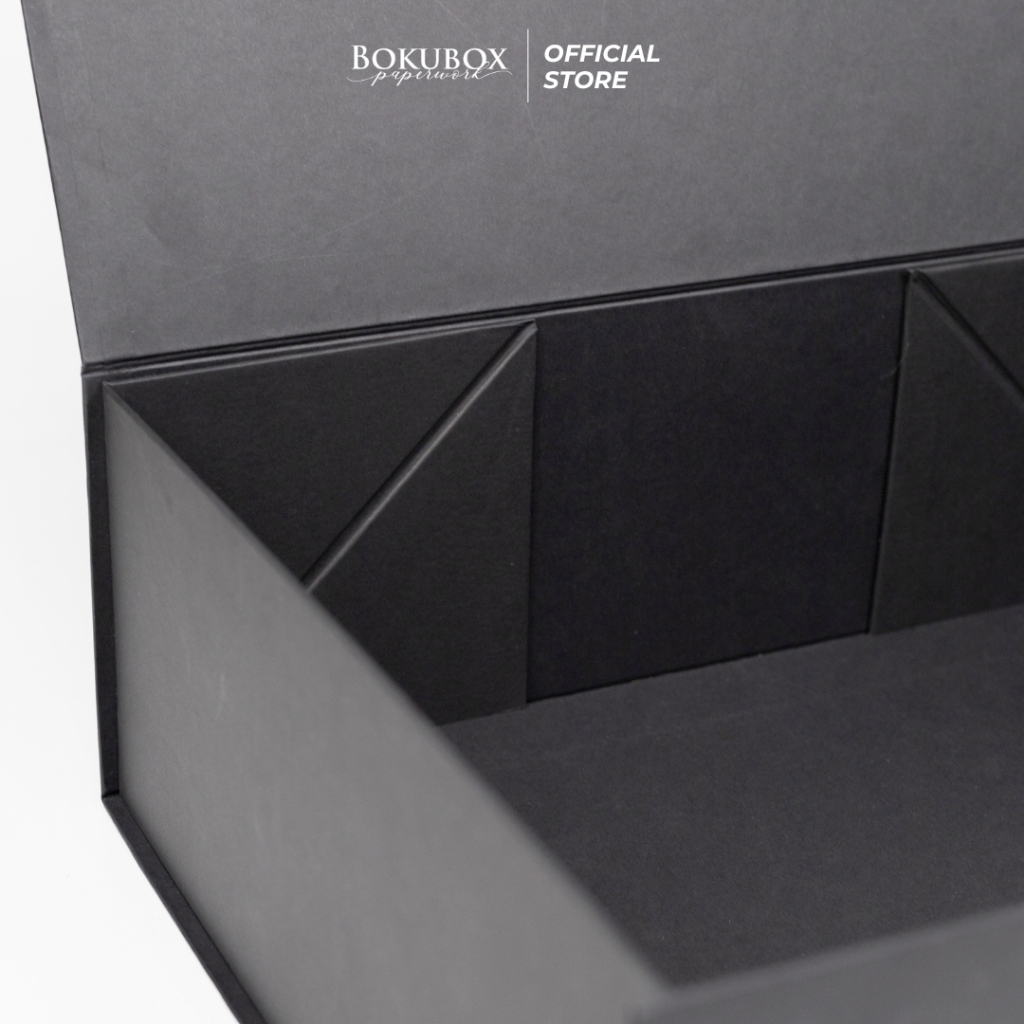 Jual [40x30x13] foldable box kancing magnet / hard box / birthday box ...