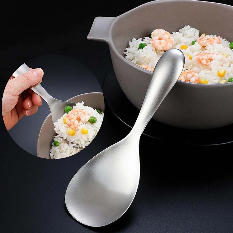 Jual Sendok Kuah Stainless Tebal Sendok Besar Stainless Sendok Nasi ...