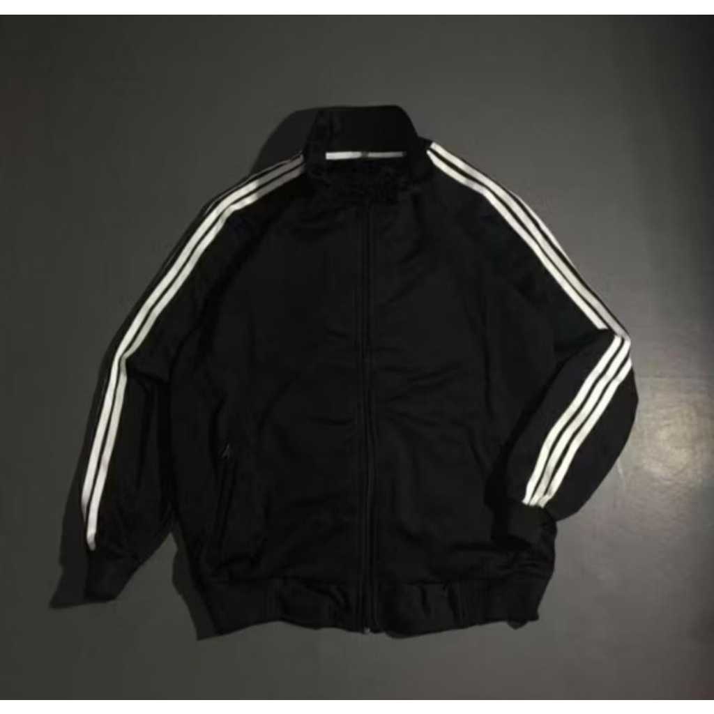 Jual Jaket Basic Pria Wanita Tracktop Polos Putih Firebird Termurah Dan ...