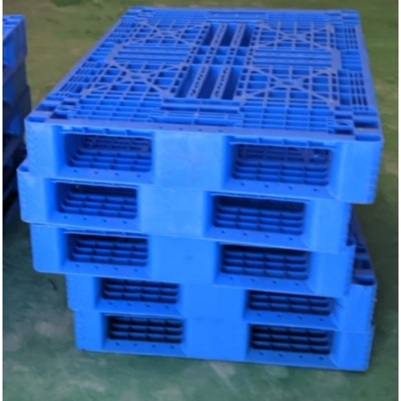Jual palet plastik biru cerah 80×120×15 | Shopee Indonesia