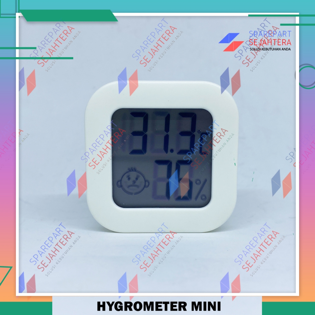 Jual HYGROMETER MINI ALAT UKUR SUHU RUANGAN TERMOMETER THERMOMETER ...