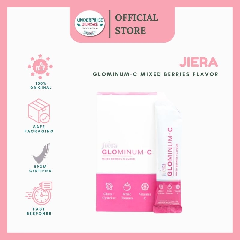 Jual JIERA Glominum-c Mixed Berries Flavour | Shopee Indonesia