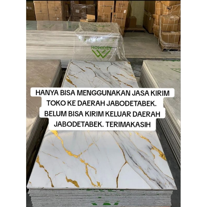 Jual Marmer pvc panell/wallpanel marmer 2.9mx1.2m | Shopee Indonesia