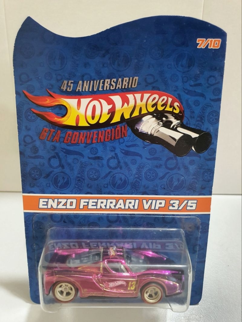 Jual Hotwheels Enzo Ferrari VIP 3/5 Convencion Mexico 2013 132 | Shopee Indonesia