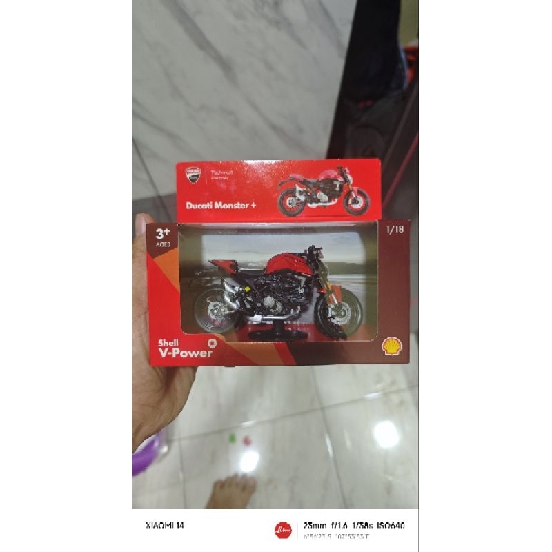 Jual Diecast SHELL Ducati Monster+ original new BNIB | Shopee Indonesia