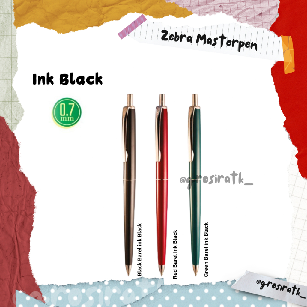 Jual Zebra Masterpen Ballpen Best Seller | Shopee Indonesia