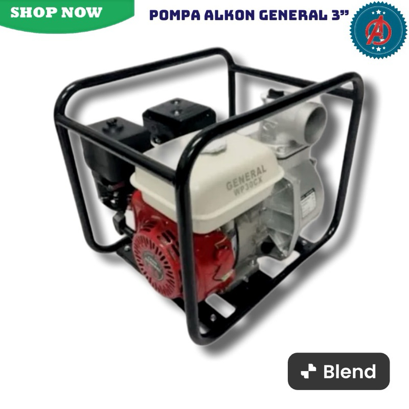 Jual Mesin Water Pump Alkon 3 Inch merk General/ Pompa Sedot Air ...