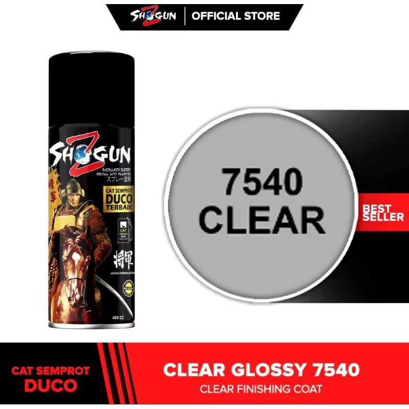 Jual PILOK /CAT SEMPROT DUCO CLEAR/PERNIS 7540 ORIGINAL SHOGUN 400cc ...