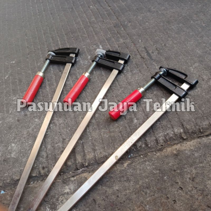 Jual Clamp F 50 × 1200 mm alat press penjepit kayu | Shopee Indonesia