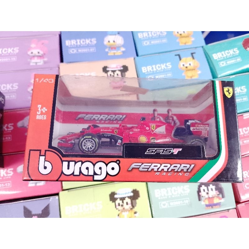 Jual burago Ferrari formula one sf15 shell | Shopee Indonesia
