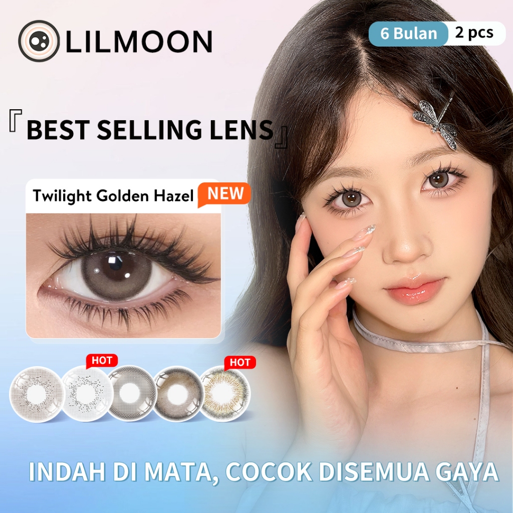 Jual Lilmoon Softlens Kualitas Jepang softlens minus (0 sd -8.50 ...