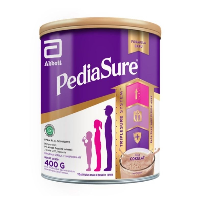 Jual Pediasure triplesure Susu formula pertumbuhan anak 1-10 tahun rasa cokelat | Shopee Indonesia