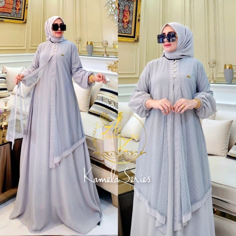 Jual kamela dress set scraft original Aairiz | Shopee Indonesia