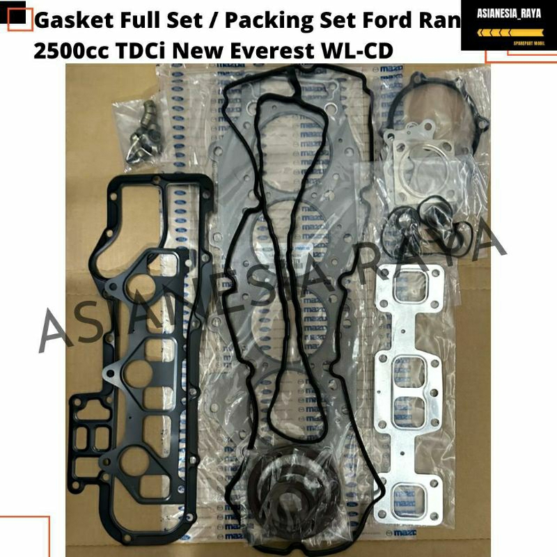 Jual Gasket Full Set / Packing Set Ford Ranger 2500cc TDCi New Everest ...