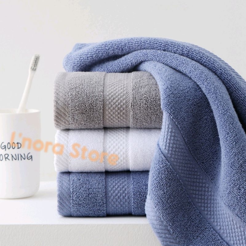 Jual Handuk Wajah / Muka / Olahraga / Travel Handuk COTTON SERAP AIR ...