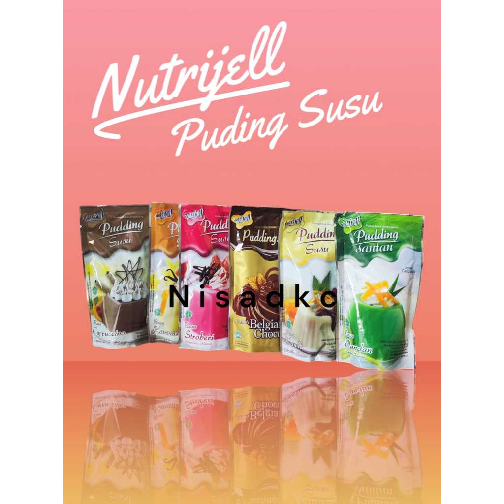Jual Puding Susu 145gr Nutrijell Instan Aneka Rasa | Nisadkc | Shopee ...