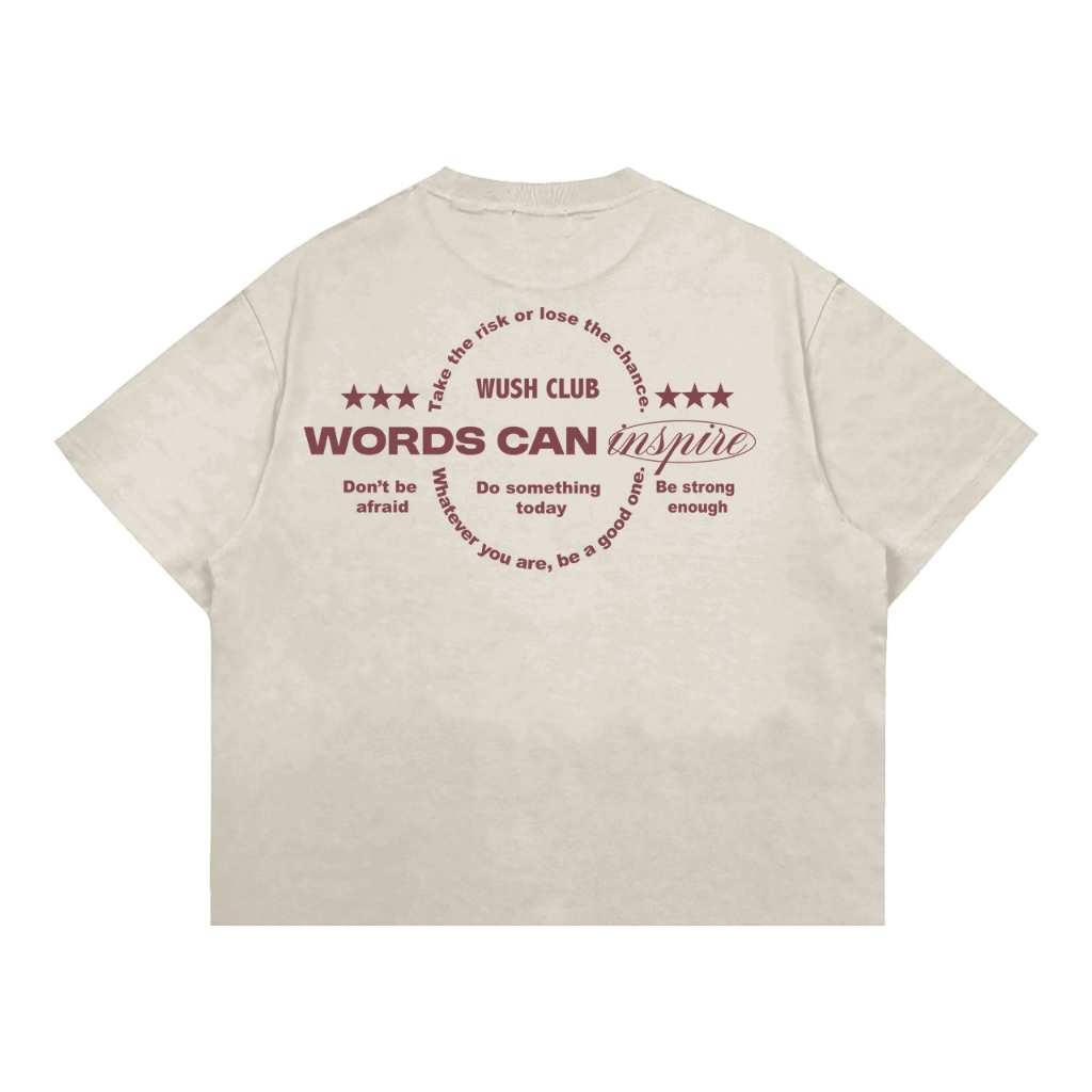 Jual WUSH CLUB BOXY FIT TEE BAJU KAOS DISTRO PRIA WANITA OVERSIZE ...