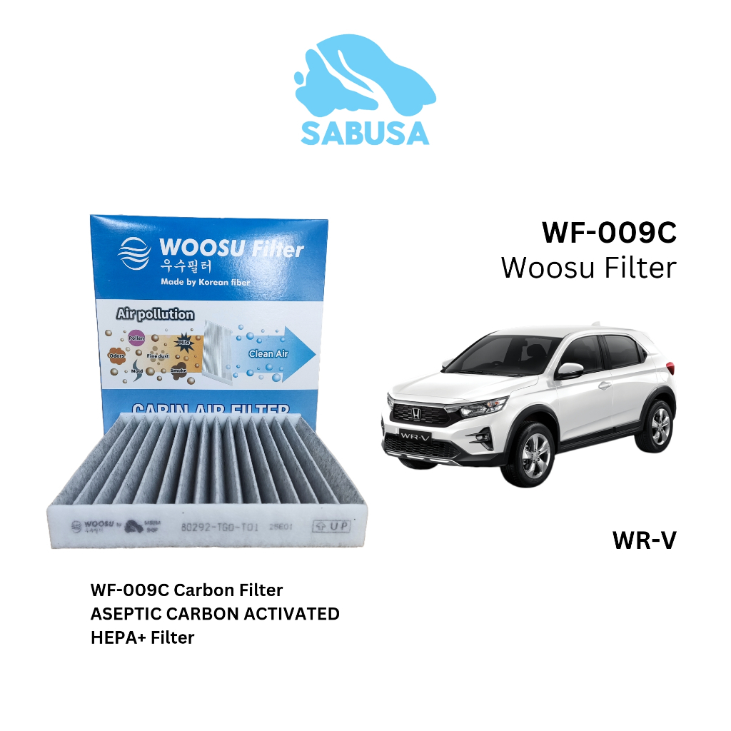 Jual Saringan Filter AC Carbon Mobil Honda WR-V 1.5 E M/T WRV CVT RS ...