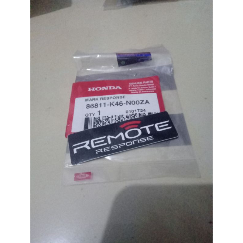 Jual sticker stiker logo label tulisan mark remote response vario 110 ...