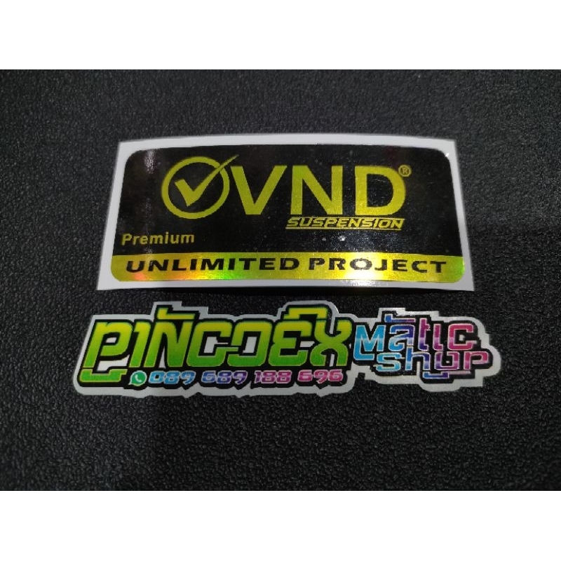 Jual stiker shock vnd premium | Shopee Indonesia