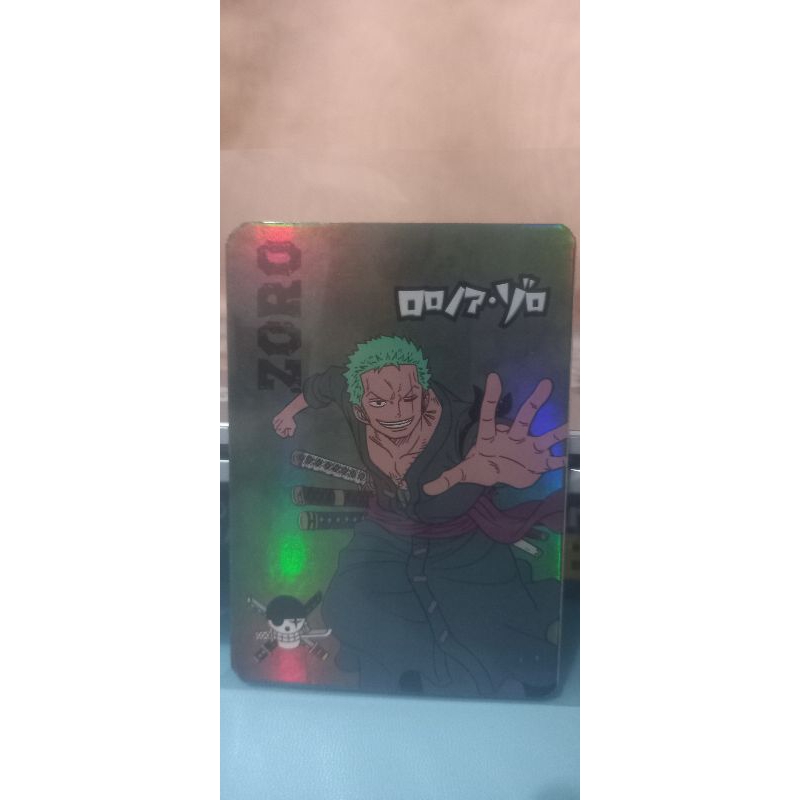 Jual Photocard Zoro Hologram One Piece X Chatime Shopee Indonesia