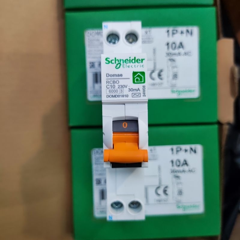 Jual RCBO SLIM DOMAE 1P+N 6A 10A 16A 20A 25A 30MA DOMD..30MA | Shopee Indonesia