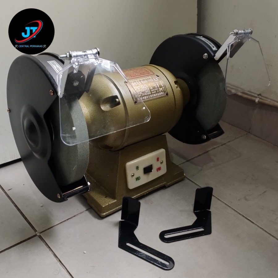 Jual Mesin Gerinda Duduk 8" (3phase) | Grinder 8" | Shopee Indonesia