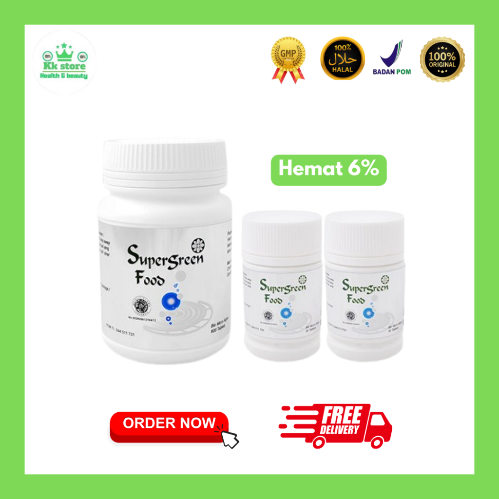 Jual Super Green Food SGF Suplemen Padat Gizi Membantu Menguatkan ...