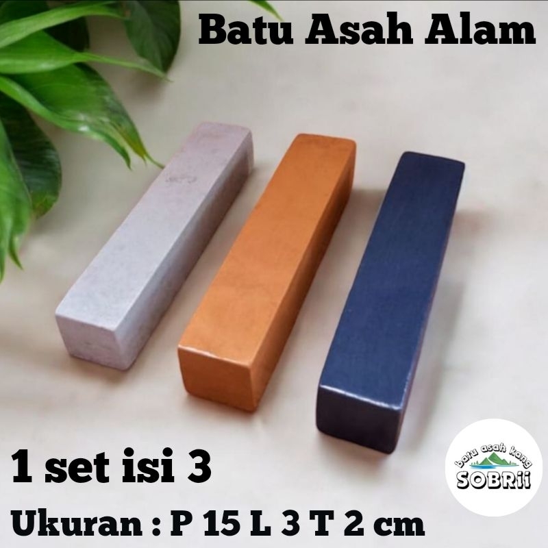 Jual Batu Asah Pengasah Asahan Penajam Pisau Gunting Asli Alam Uk ...