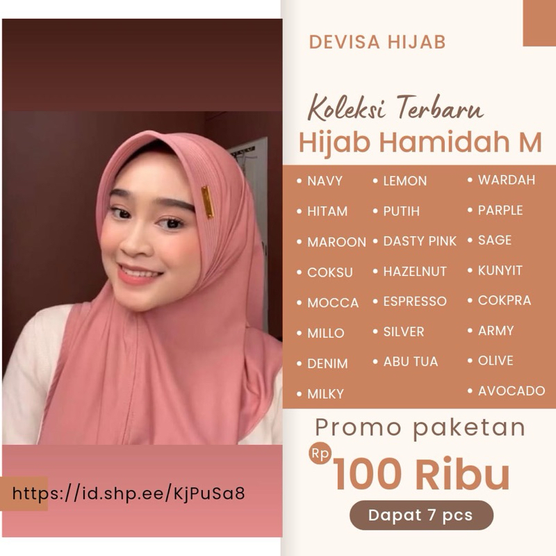 Jual HIJAB HAMIDAH PAKET USAHA (100 RB DAPAT 7PCS) HIJAB BERGO HAMIDAH ... Jual HIJAB HAMIDAH PAKET USAHA (100 RB DAPAT 7PCS) HIJAB BERGO HAMIDAH ...