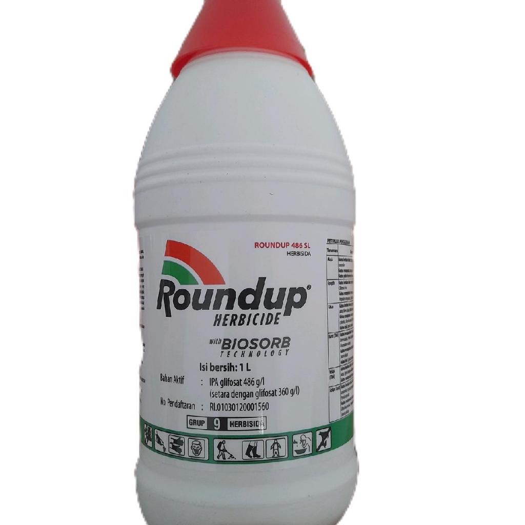 Jual Roundup Biosorb 486 SL Herbisida purna tumbuh dengan bahan aktif ...